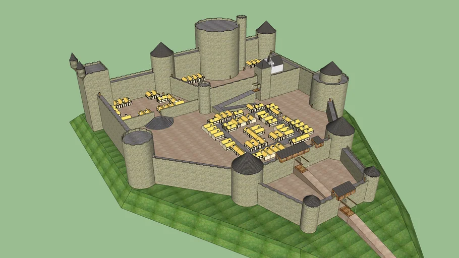 Chateau fort | 3D Warehouse