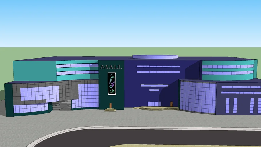 Modern Mall-Mall | 3D Warehouse