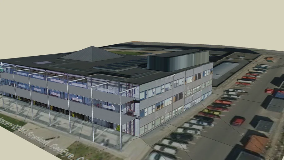 Aarhus Tech Aarhus Dollerupvej 2 - Syd | 3D Warehouse