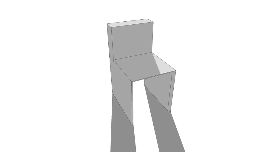 Chair BLOCKS | 3D Warehouse