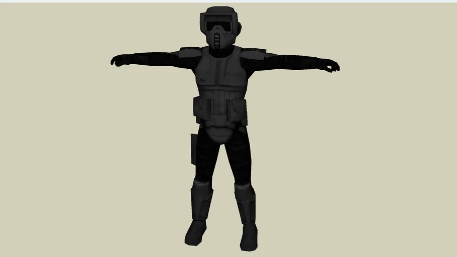 Imperial Storm commando | 3D Warehouse