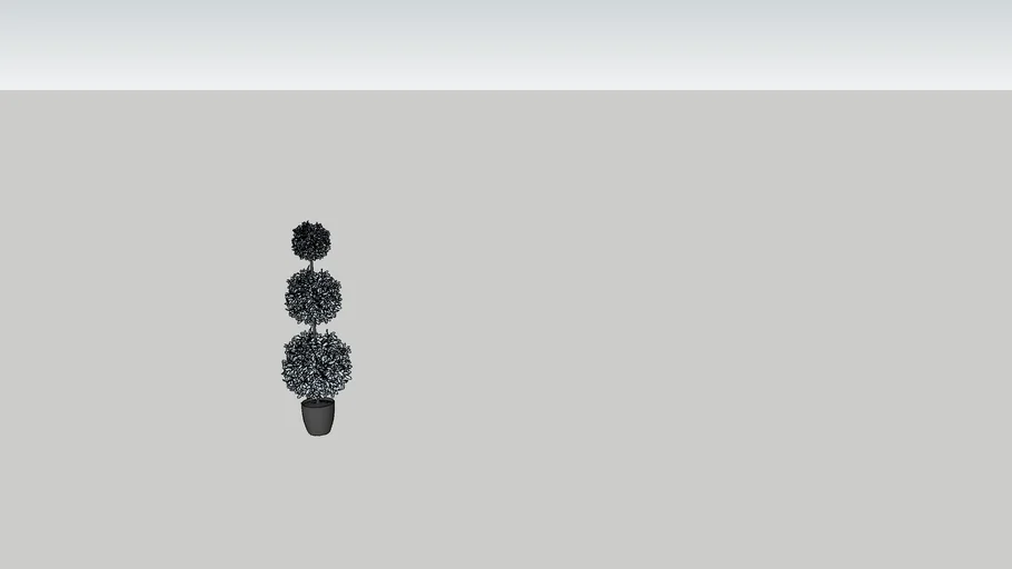 Topiary plant | 3D Warehouse