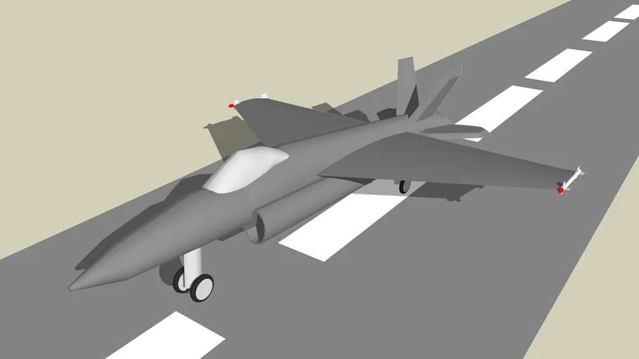 UFMP F-72 Aerial Attacker/Bomber | 3D Warehouse