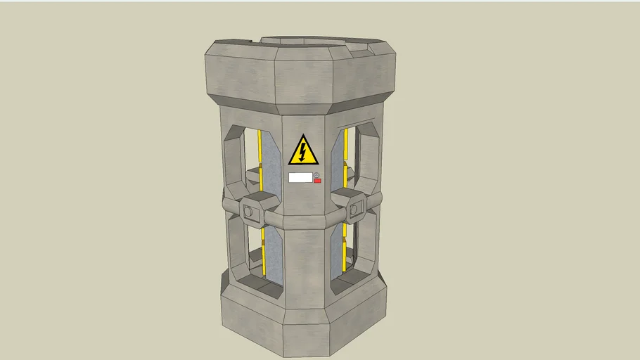 The best Halo 3 fusion core | 3D Warehouse