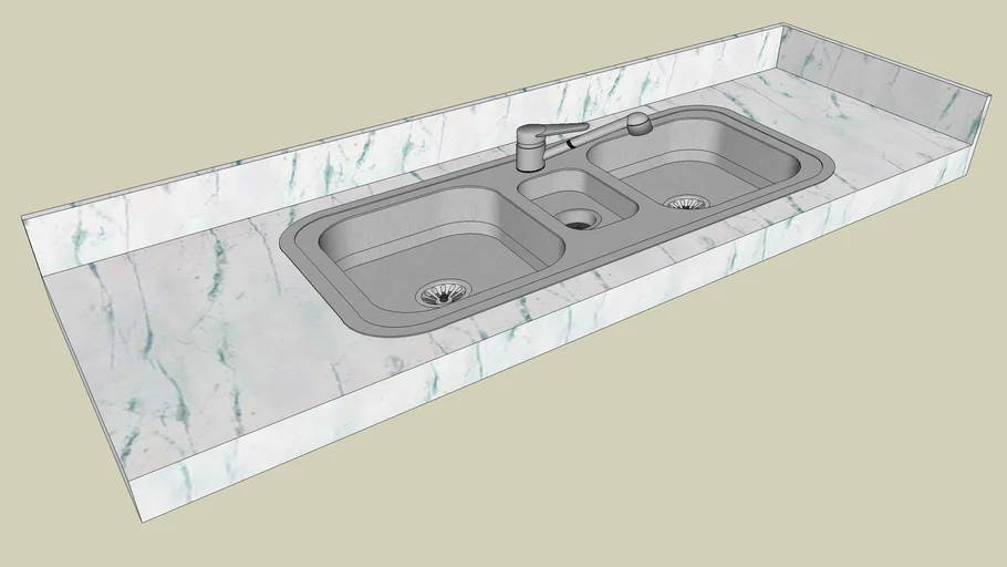 Kitchen sink | 3D Warehouse