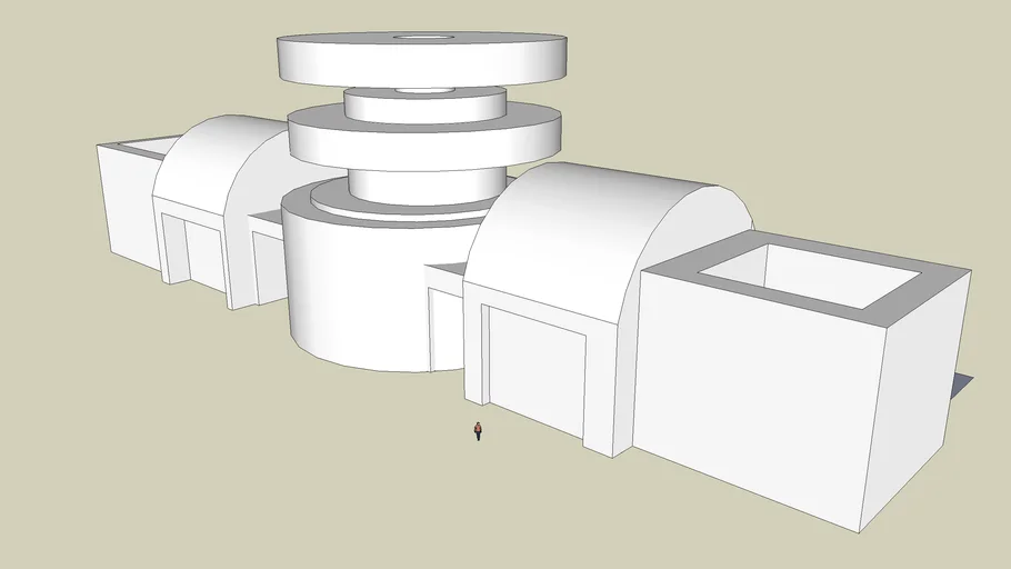 Big Building (unrenderd) | 3D Warehouse