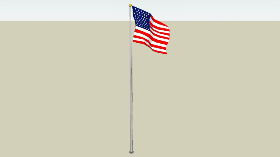 American Flag | 3D Warehouse