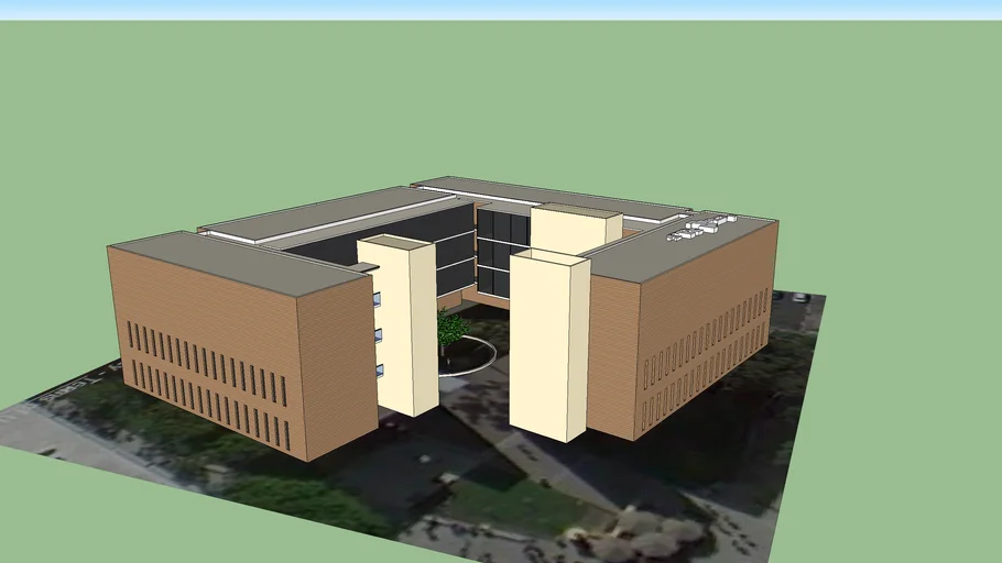 CSU Long Beach Psychology Building | 3D Warehouse