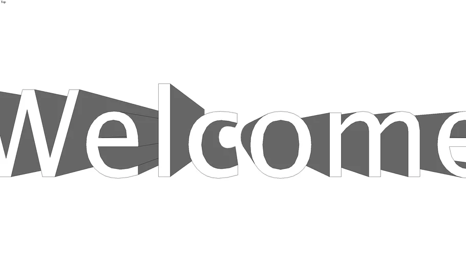 Alex's Welcome Phrase | 3D Warehouse