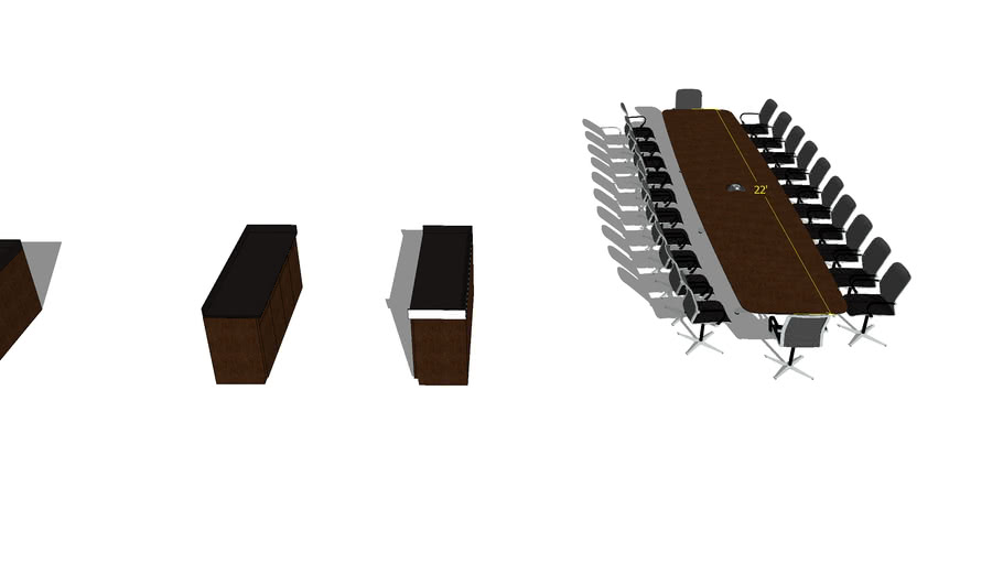 Conference Room Furniture | 3D Warehouse