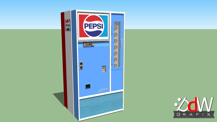 Pepsi Cola Vending Machine | 3D Warehouse