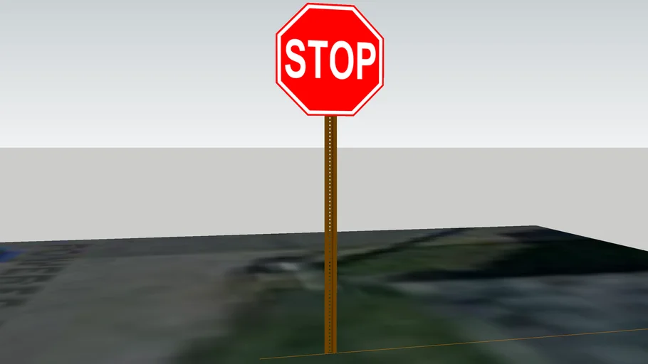 Stop Sign | 3D Warehouse