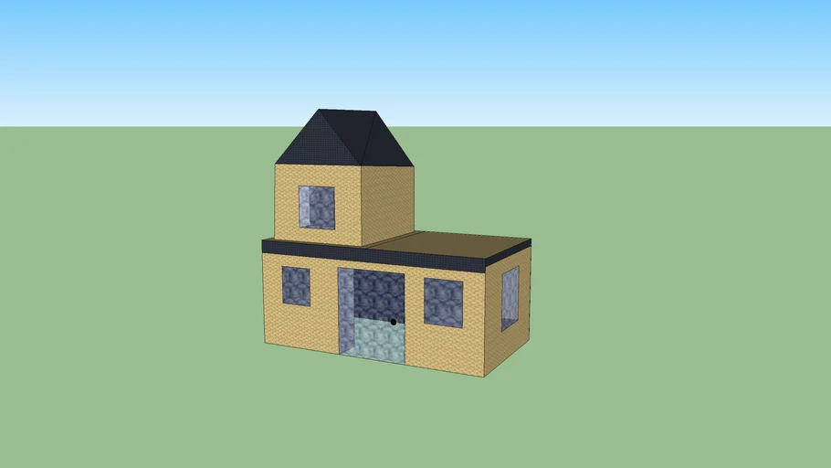 a simple house design | 3D Warehouse
