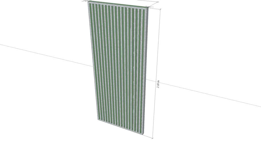 Gate Tubular Metal Design | 3D Warehouse