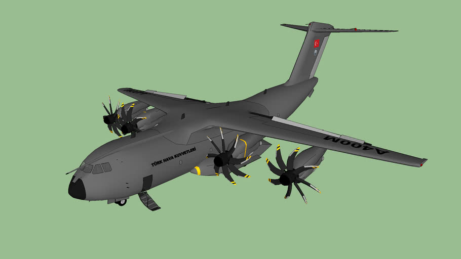 Turkish Airbus A400M | 3D Warehouse