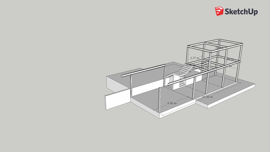 casa steel frame | 3D Warehouse