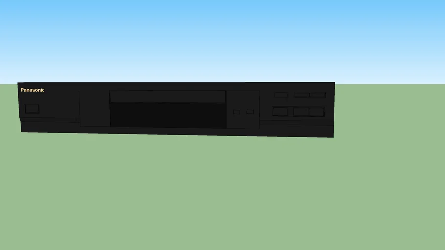 Panasonic DVD-RV30 DVD player | 3D Warehouse