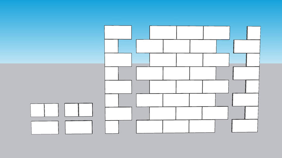 3x6 Curved Subway Tile | 3D Warehouse