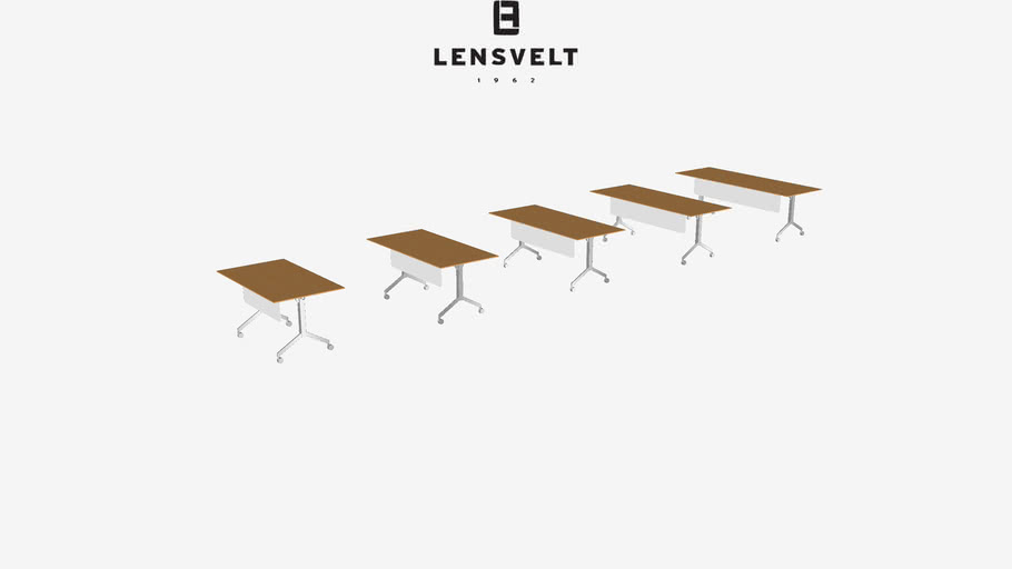 Lensvelt - 3000 Folding Table | 3D Warehouse