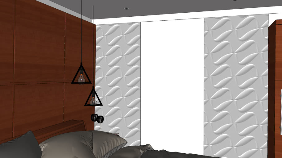 Suite pronto para Render, com espelho e placa 3d board | 3D Warehouse