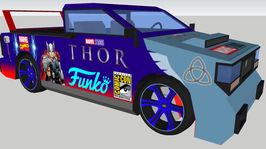 Marvel Thor Car | 3D Warehouse