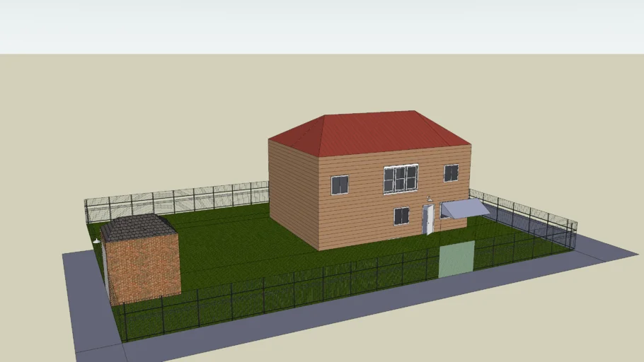 maison simple | 3D Warehouse