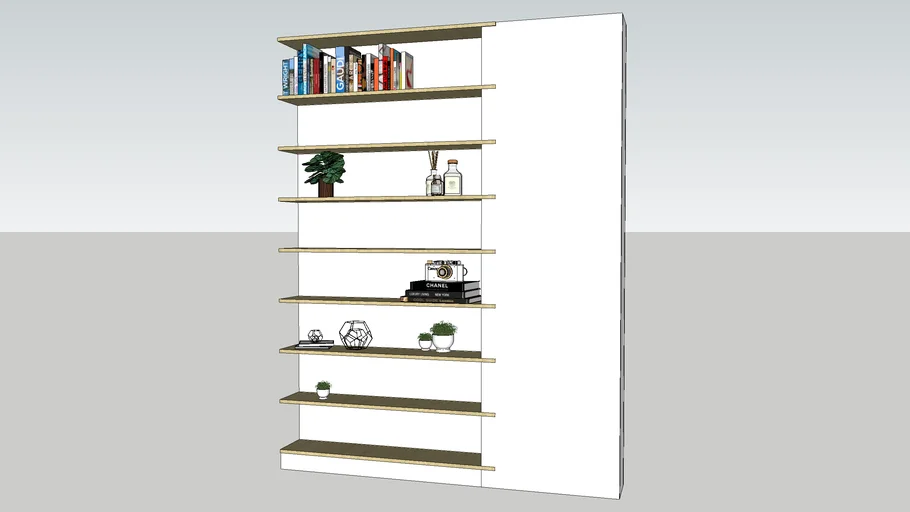 bookshelves | 3D Warehouse