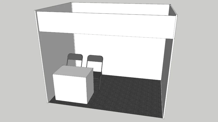 booth system | 3D Warehouse