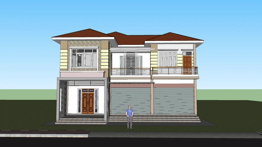 Shop_house | 3D Warehouse