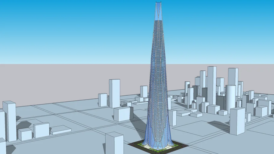 Skyscraper design 12 | 3D Warehouse
