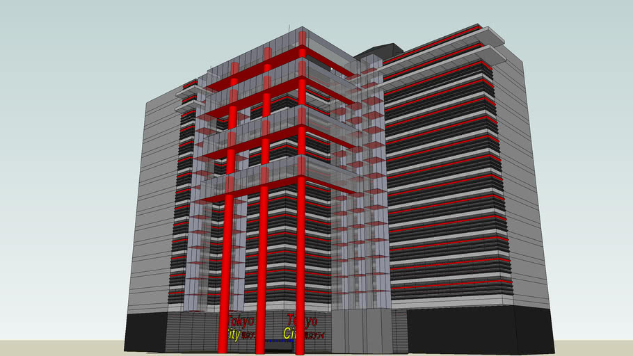 Tokyo building | 3D Warehouse