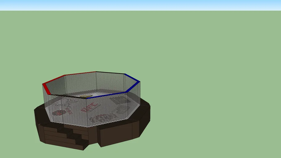 UFC cage fighting arena | 3D Warehouse