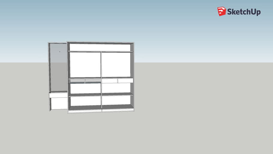 SLiding Wardrobe | 3D Warehouse