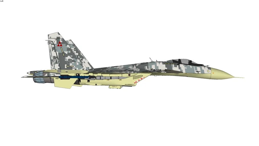 SU-37 Sukhoi Design Bureau | 3D Warehouse