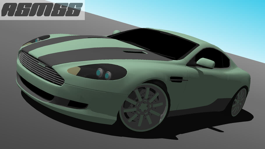 Modified Aston Martin DB9 | 3D Warehouse