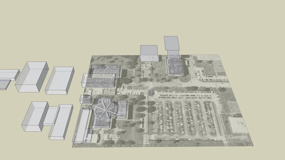 Johnson Space Center Campus - Part 1 | 3D Warehouse