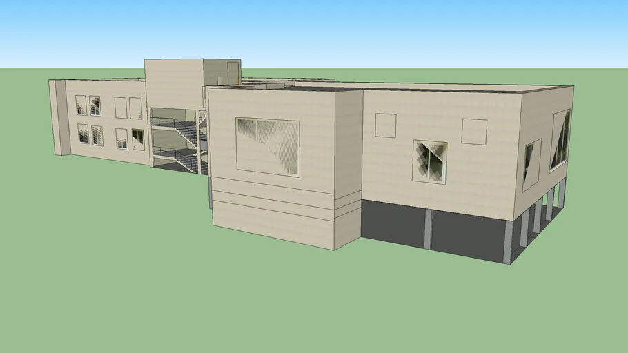 Administration Block | 3D Warehouse