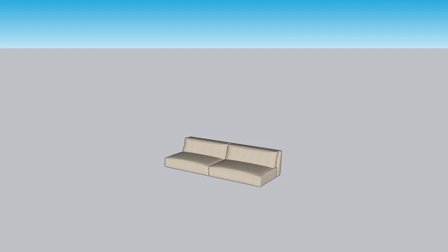 simple sofa | 3D Warehouse