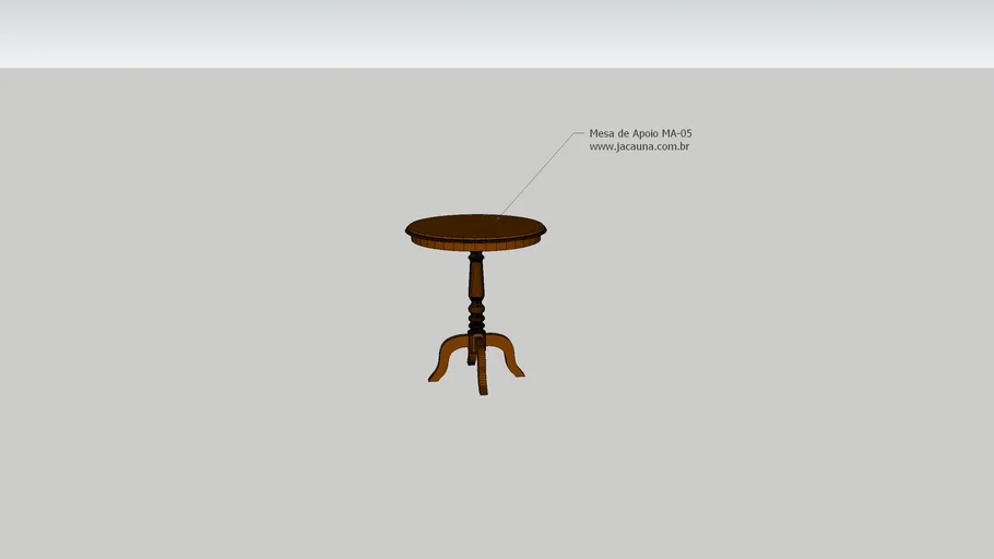 Mesa de Apoio MA-05 | 3D Warehouse