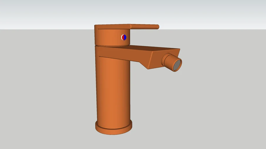Bidet tap (faucet) | 3D Warehouse