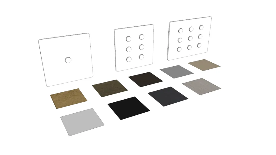 Lutron Alisse Keypad | 3D Warehouse