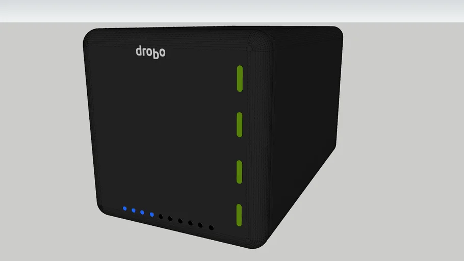drobo external hard drive enclosure | 3D Warehouse