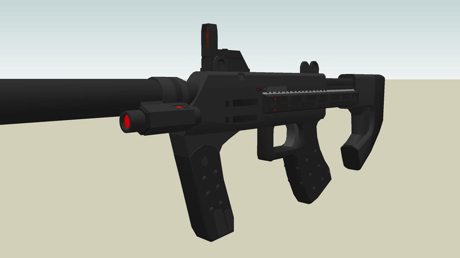 M7S Caseless Submachine Gun | 3D Warehouse