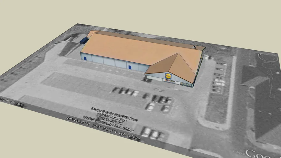 Lidl Sušice | 3D Warehouse