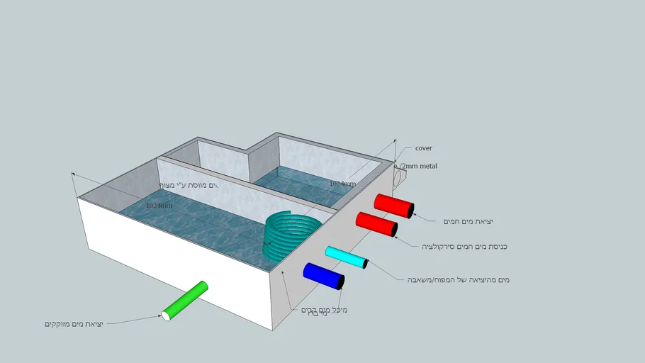water distiller ver 4 | 3D Warehouse