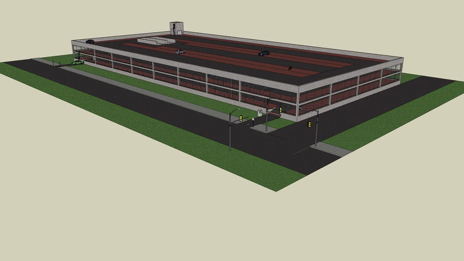 Parking-building | 3D Warehouse