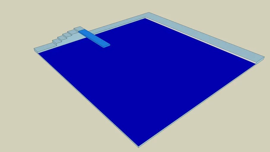 diving board | 3D Warehouse