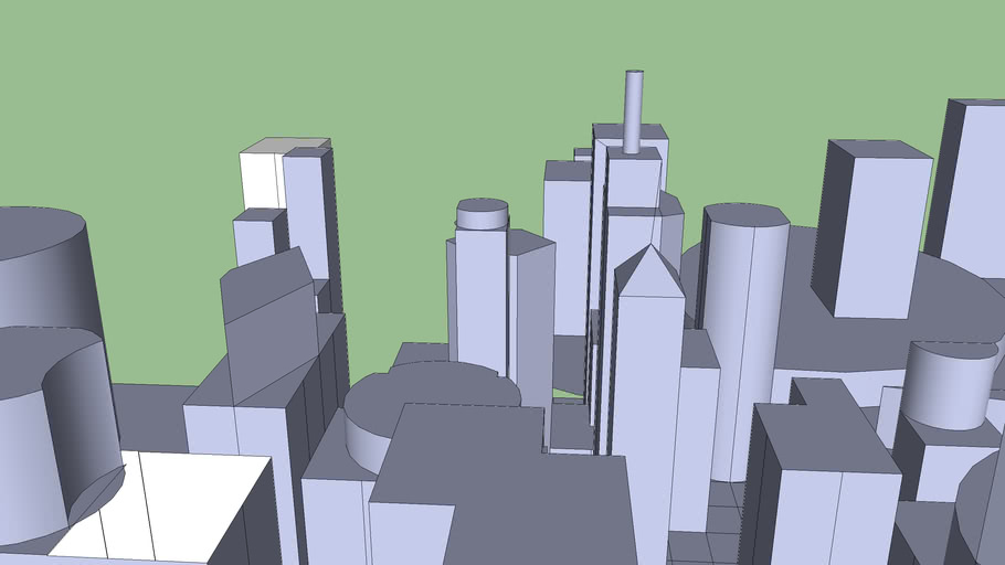 Futuristic city | 3D Warehouse