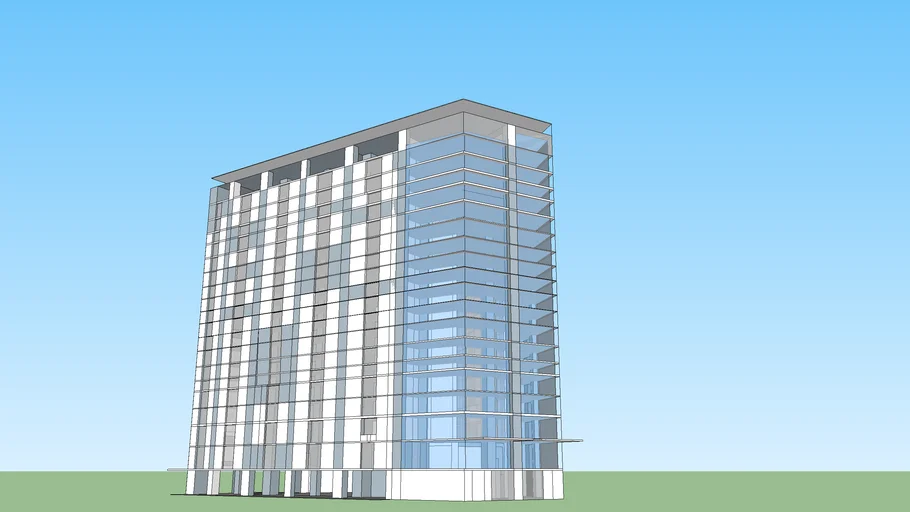 Dựán Khu ký túc xá - Khách sạn - Chung cư Mỹ Tho | 3D Warehouse