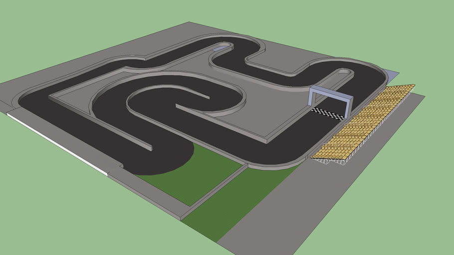 a race track | 3D Warehouse